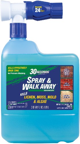 64-fl oz Algae mold and moss killer Concentrated Outdoor Cleaner